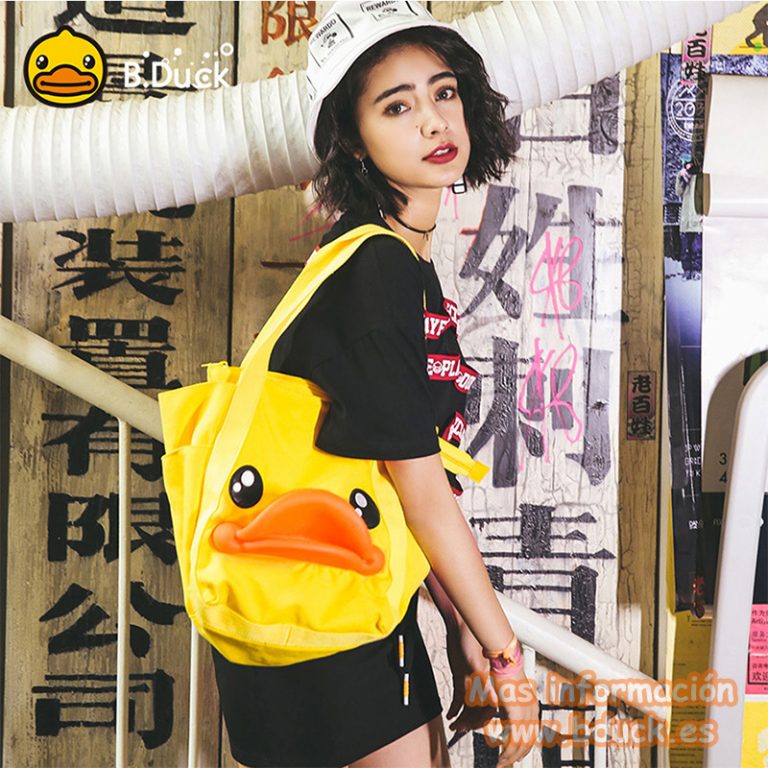 Bolso pato B.Duck flor - bduck